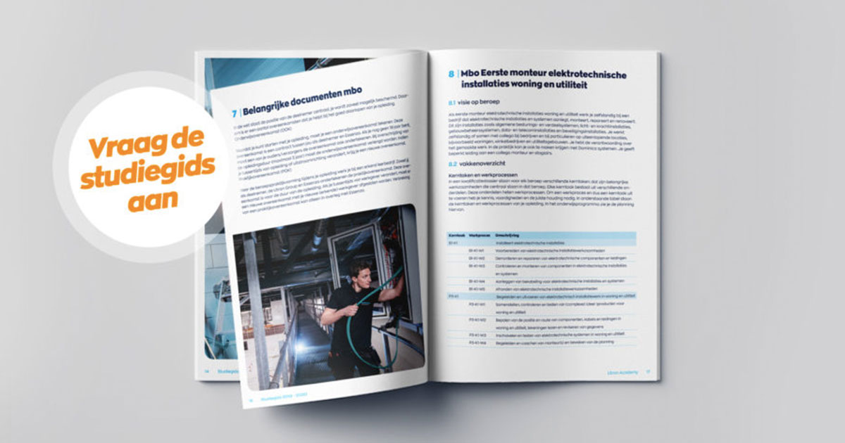 Ontdek onze BBL-opleiding! | Vraag de studiegids aan | Utron Group